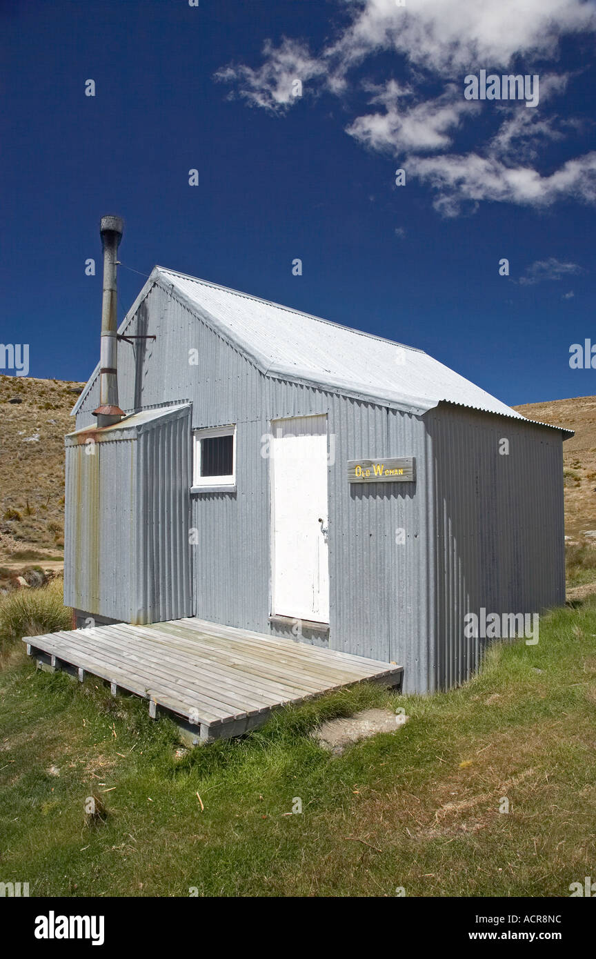 Old Woman Hut Old Woman Range Central Otago South Island New Zealand ...
