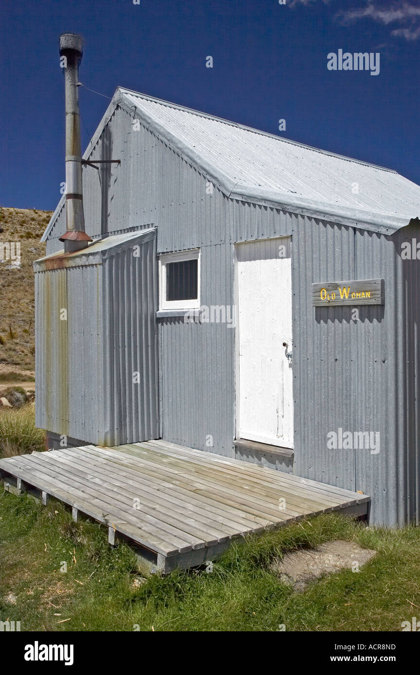 Old Woman Hut Old Woman Range Central Otago South Island New Zealand ...