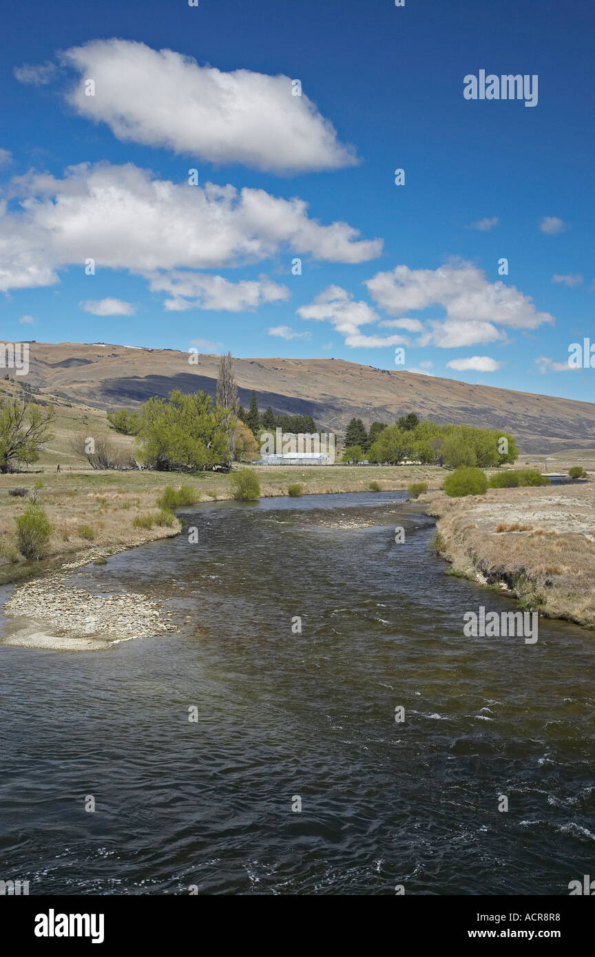 Nevis River Nevis Valley Central Otago South Island New Zealand Stock ...