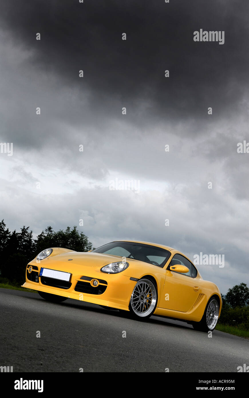 Porsche Cayman sportscar Stock Photo - Alamy