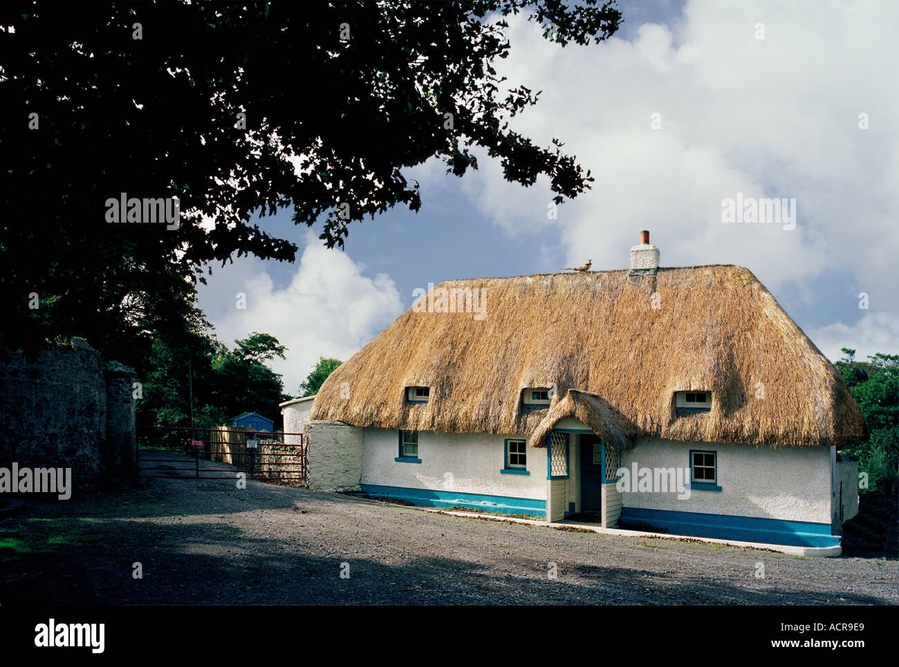 A nice example of vernacular architecture a thatched cottage near ...