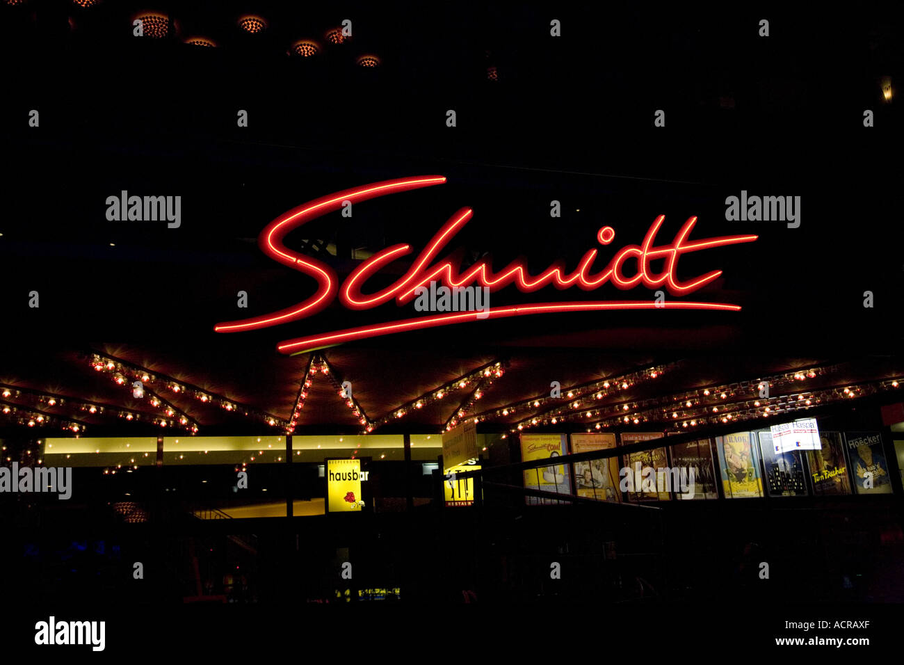Schmidt Theather, St Pauli, Reeperbahn, Hamburg, Germany Stock Photo ...