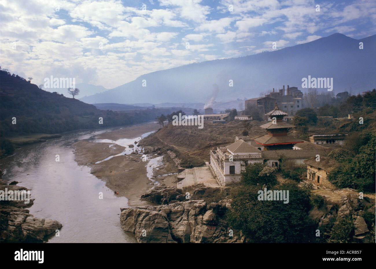 Jal Vinayaka Mandir temple and cement factory Chobar Gorge Chobar ...