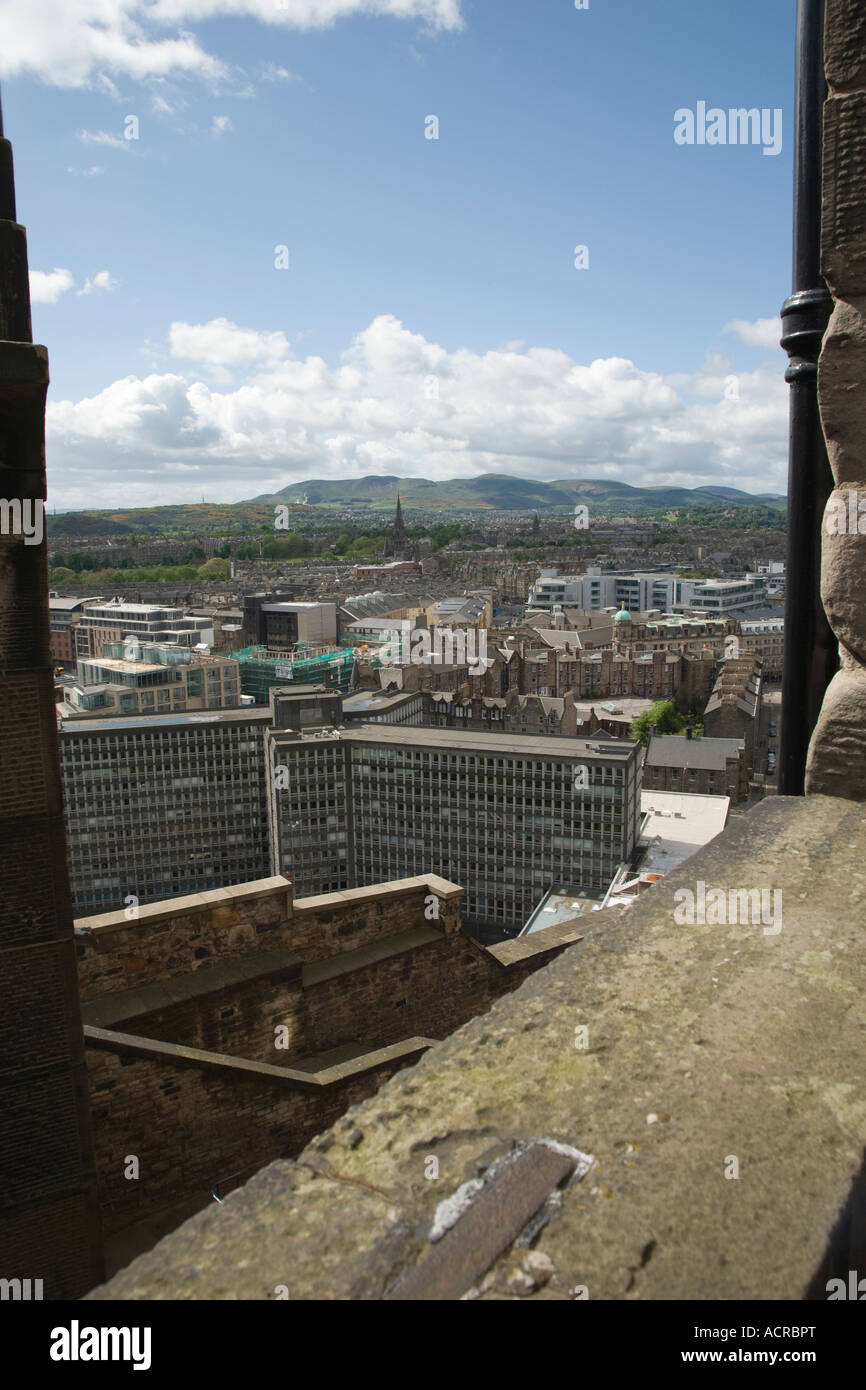 Modern Scotland from Historical Edinburgh Castle Stock Photo - Alamy