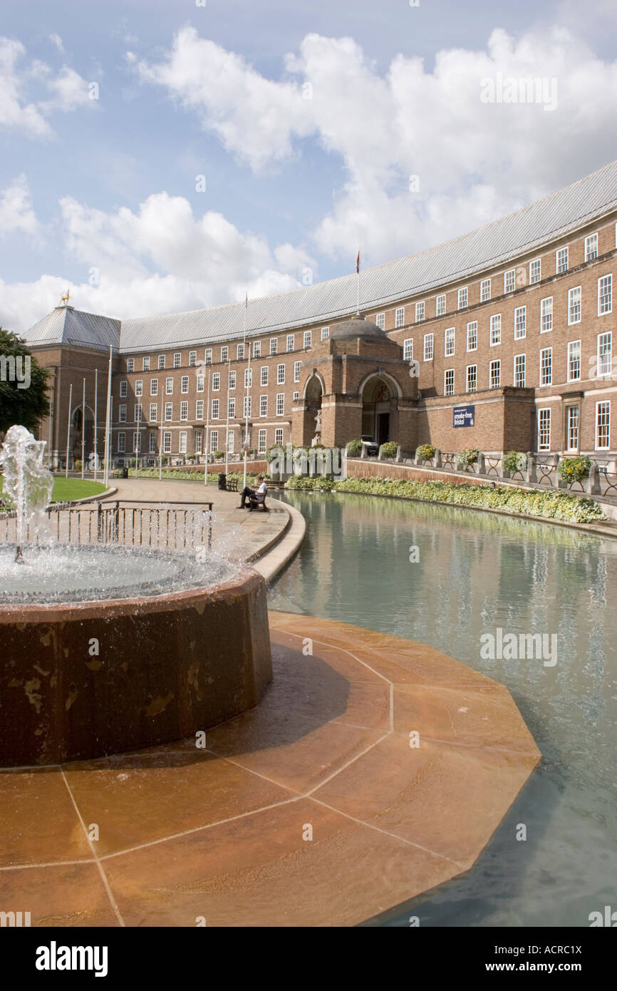Offices of Bristol City Council Avon England Stock Photo - Alamy