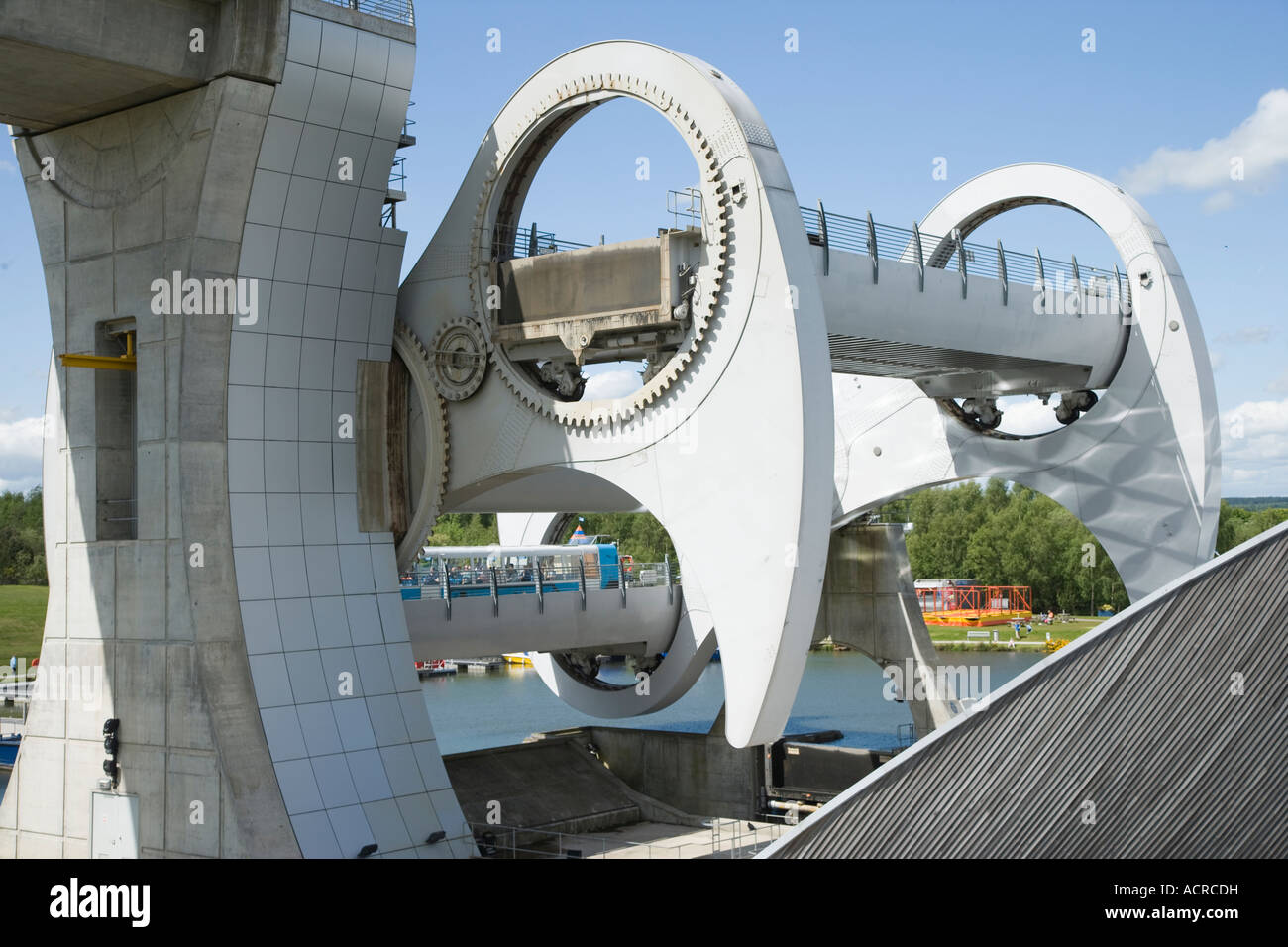 The falkirk wheel Stock Photo - Alamy