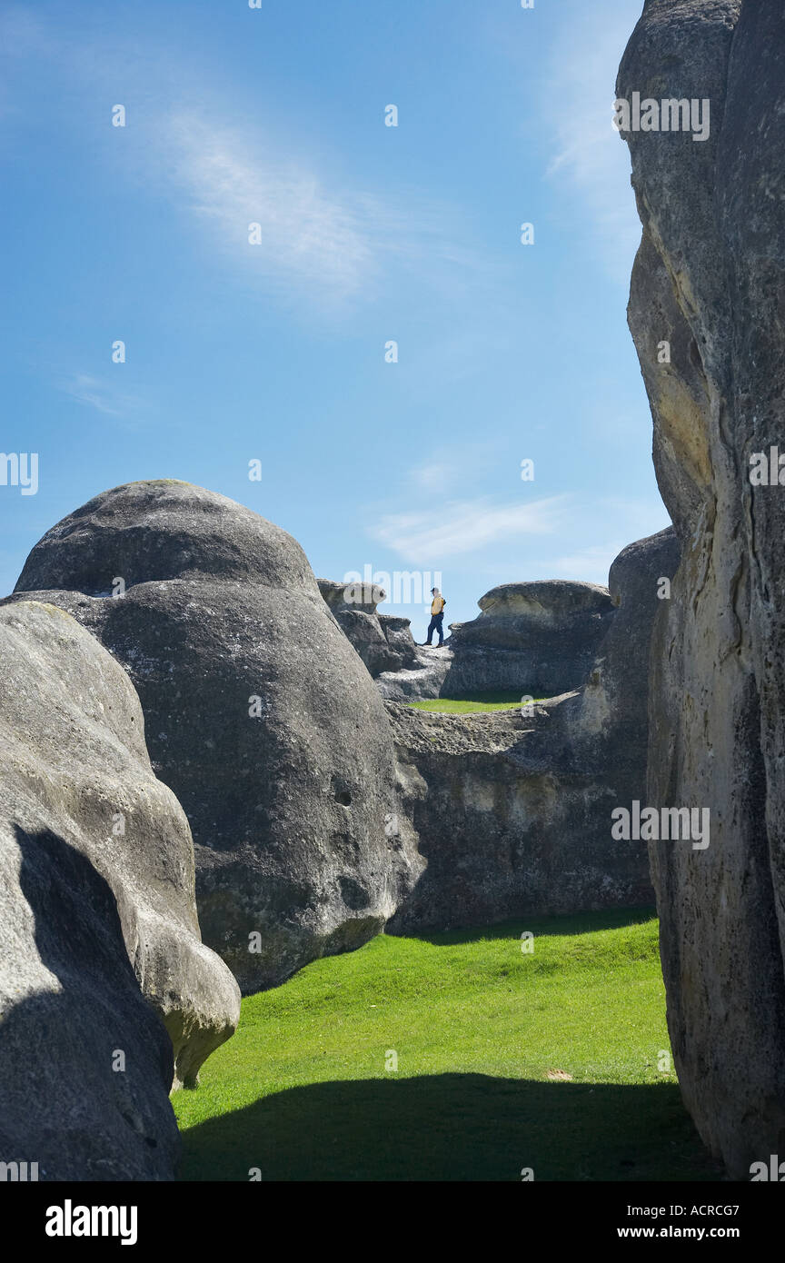 Elephant Rocks North Otago South Island New Zealand Stock Photo - Alamy