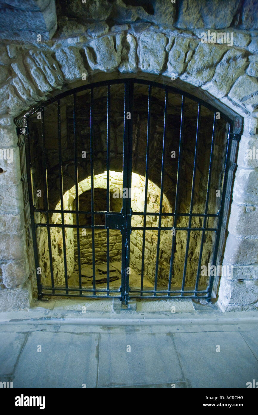 A storage area or prison near the front gate of Stirling Castle Stock ...