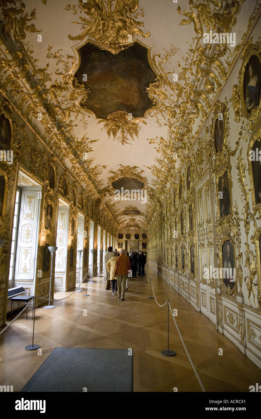Ancestral Gallery, Residenz Palace, Munich, Germany Stock Photo - Alamy