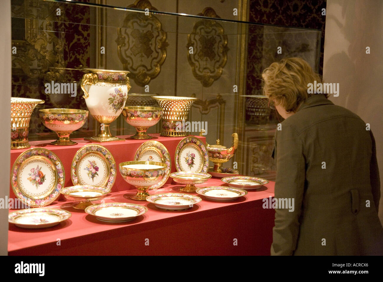 Porcelain Chambers, Residenz (Palace) Museum, Munich, Germany Stock ...