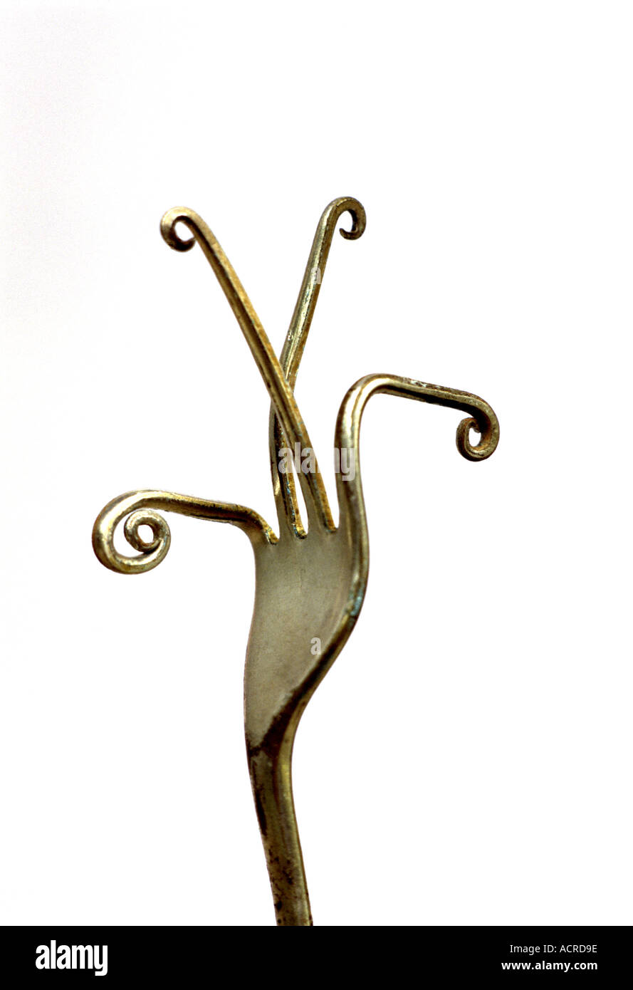 Bent Fork High Resolution Stock Photography and Images - Alamy