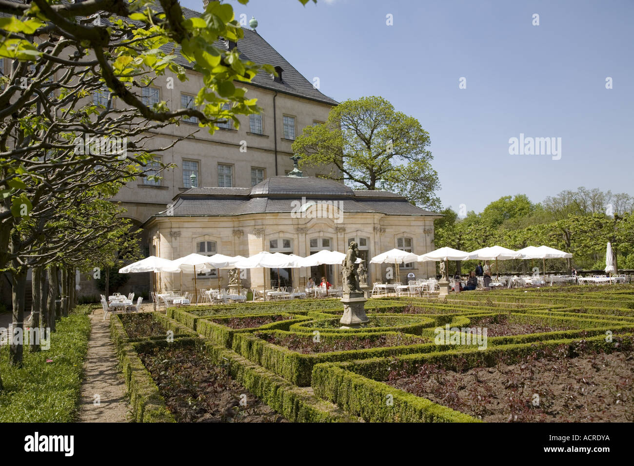 Rosegarden, Neue Residenz Palace, Bamberg, Germany Stock Photo - Alamy