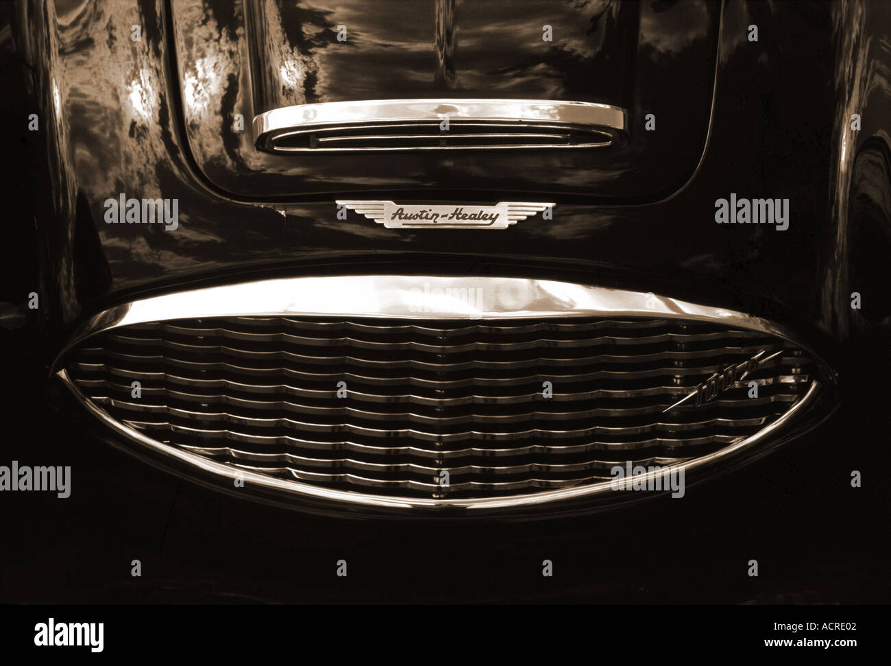 Austin car front grille hi-res stock photography and images - Alamy