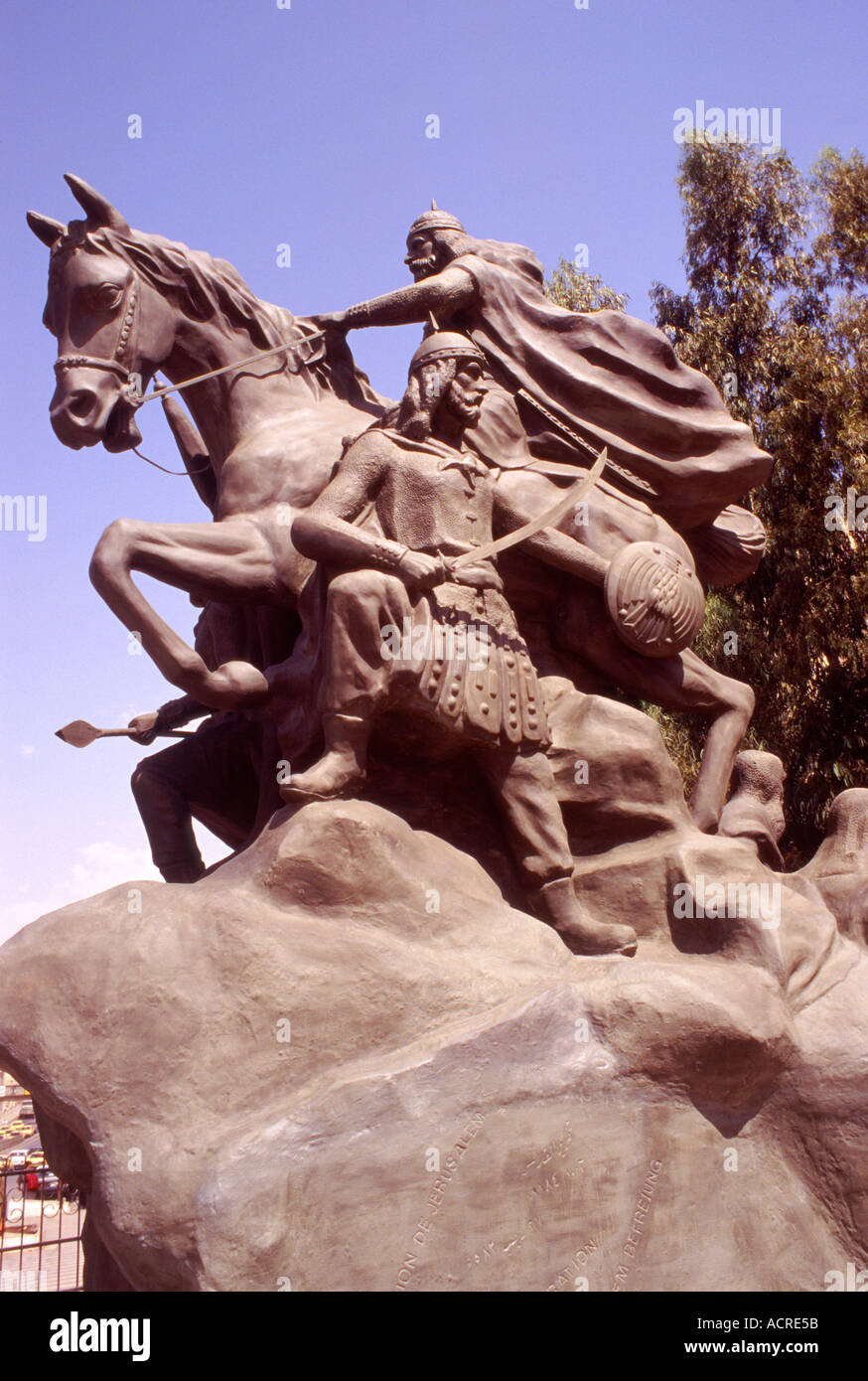 STATUE OF SALADIN DAMASCUS SYRIA Stock Photo - Alamy