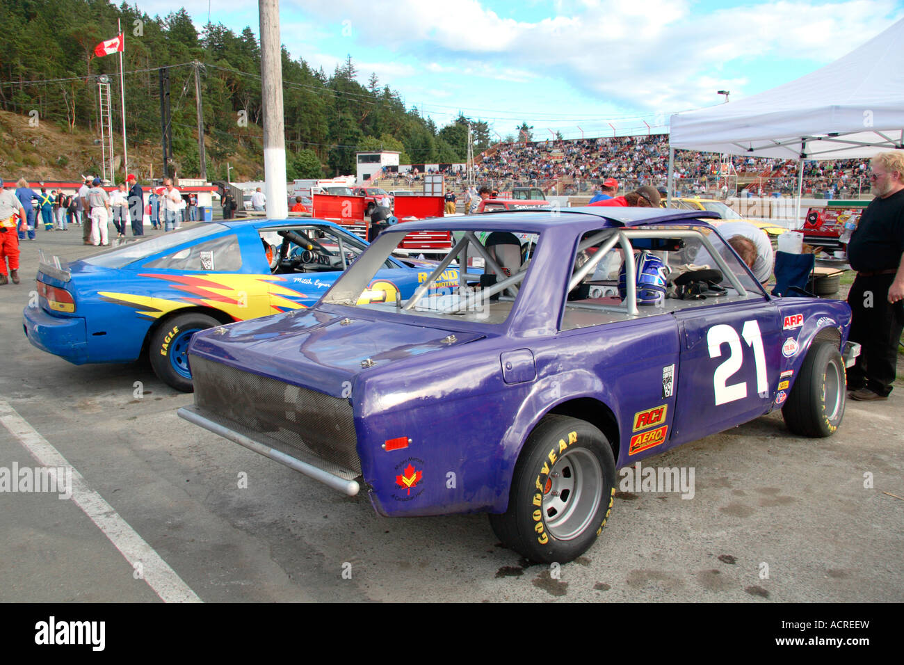 Stock cars car racing Stock Photo - Alamy