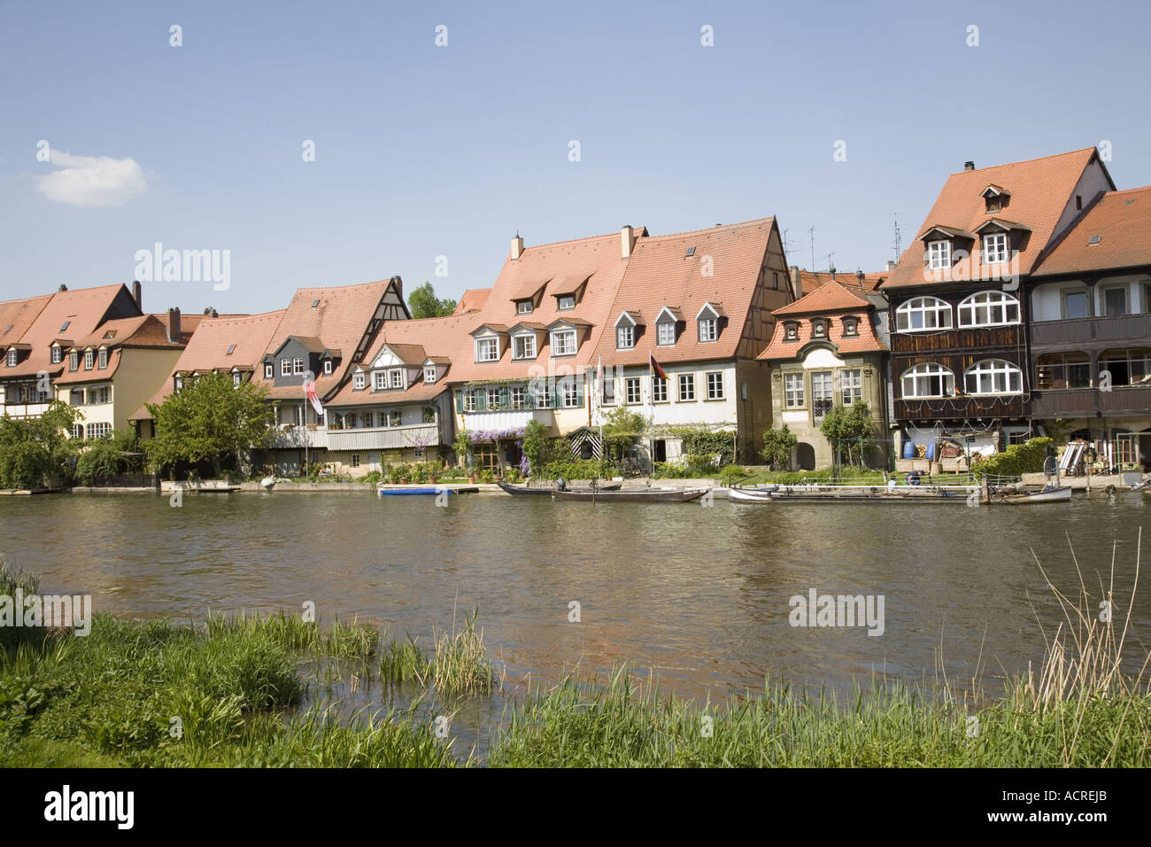 Charming half timbered homes of Klein Venedig (Little Venice), complete ...