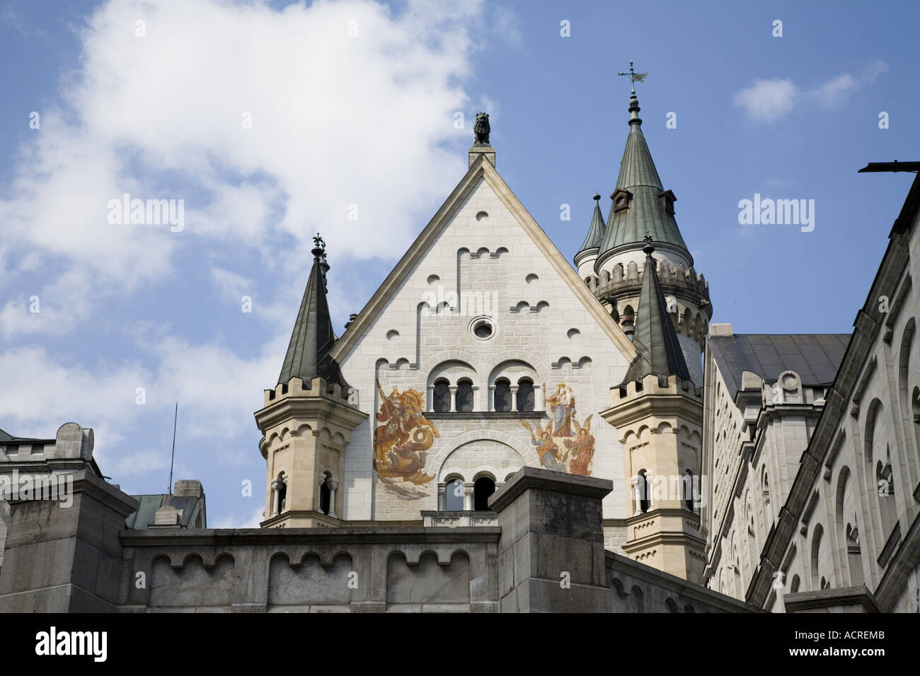 Schloss Neuschwanstein Castle, Bavaria, Germany Stock Photo - Alamy