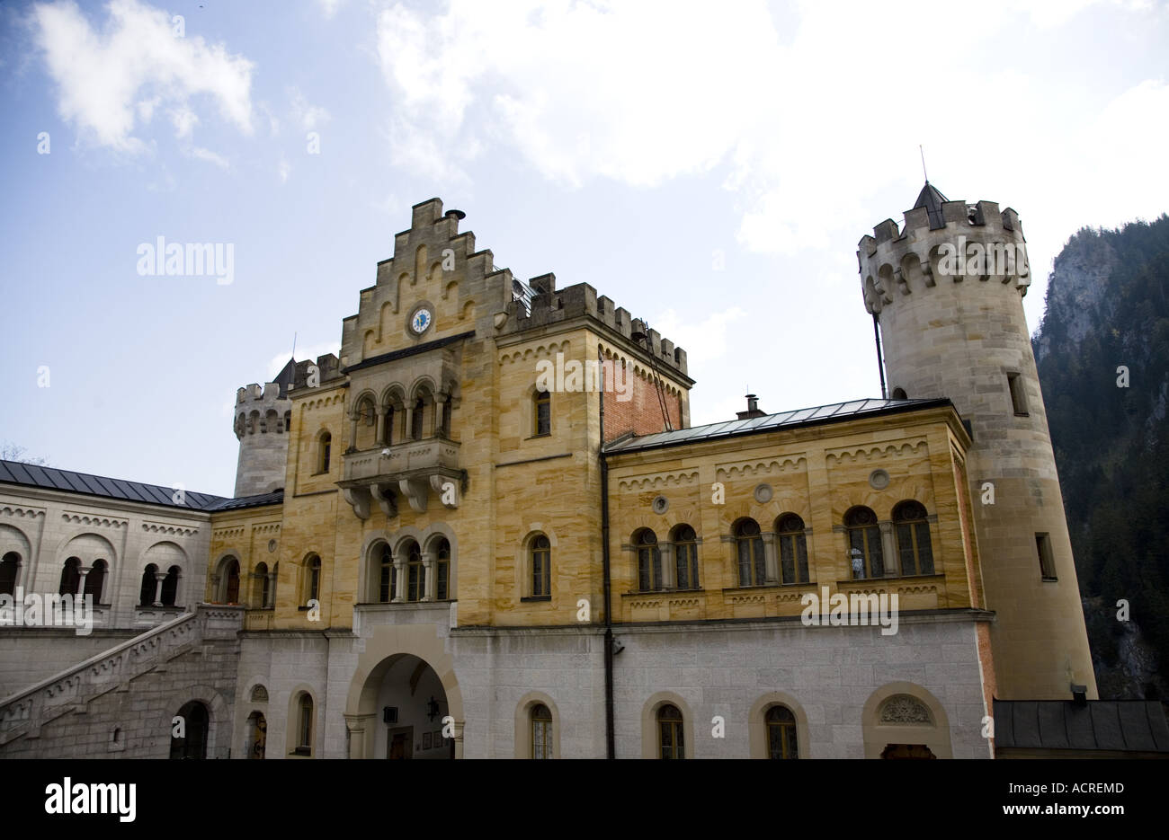 Schloss Neuschwanstein Castle, Bavaria, Germany Stock Photo - Alamy