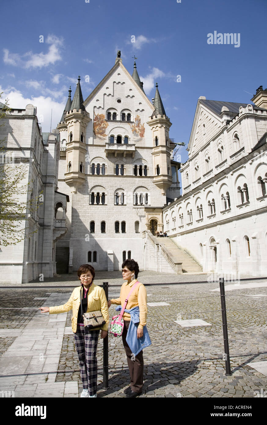 Schloss Neuschwanstein Castle, Bavaria, Germany Stock Photo - Alamy