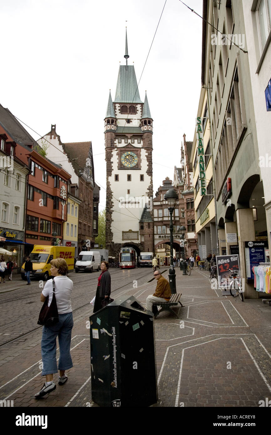 Martinstor martin gate freiburg germany hi-res stock photography and ...