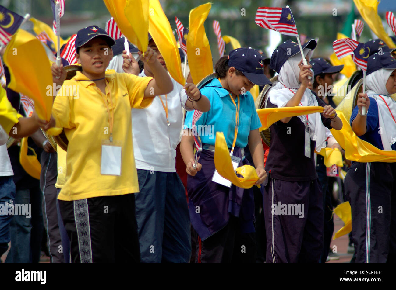 Malaysia Independance day march pass celebrations Stock Photo - Alamy