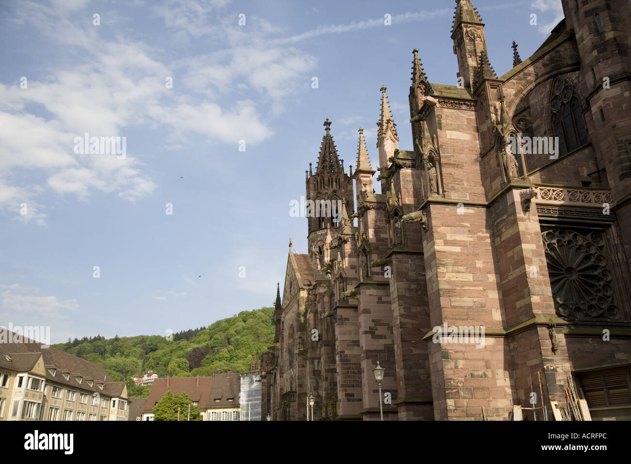 Freiburg's townscape is dominated by its magnificent Münster on the ...