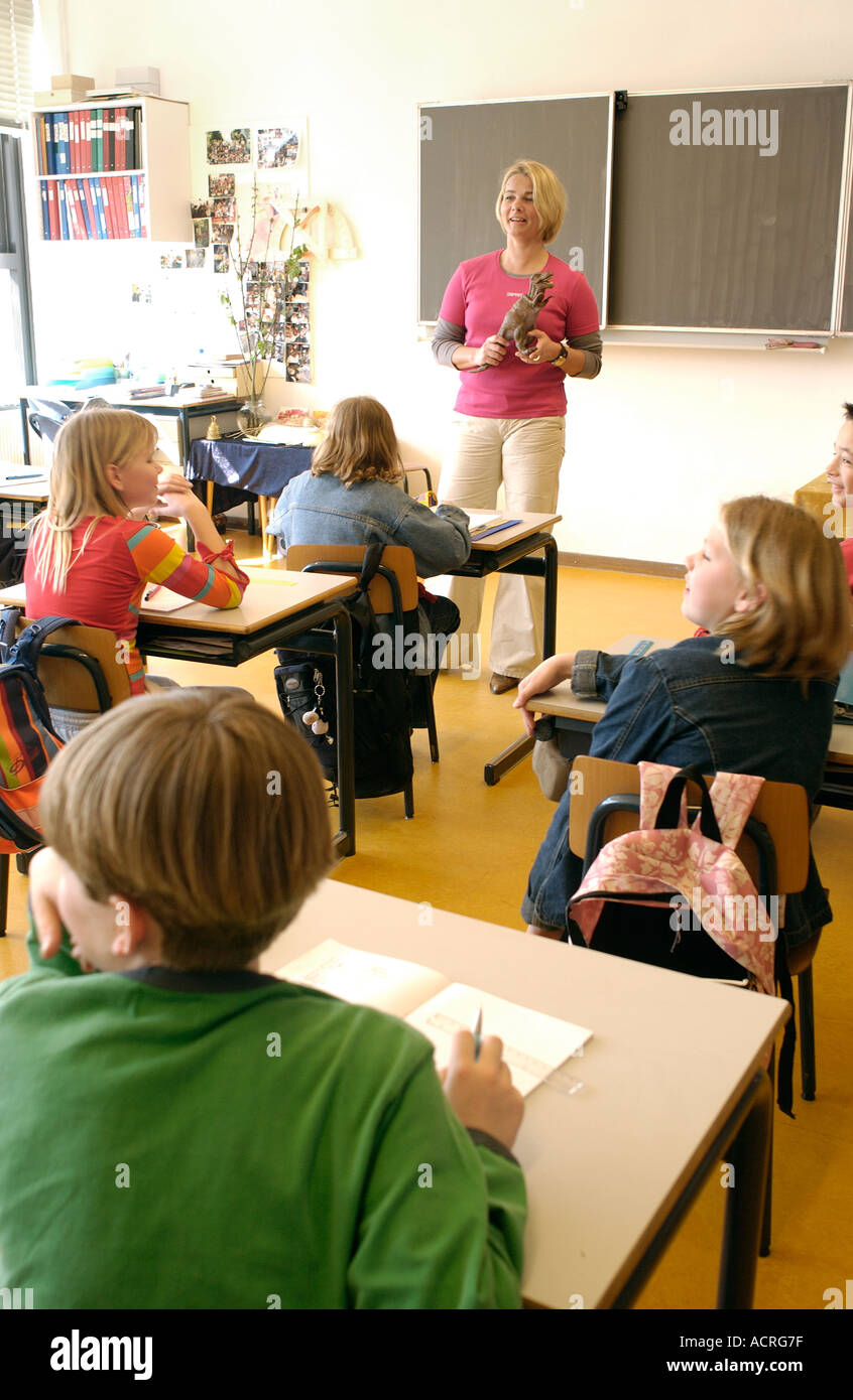Students in classroom of primary school Stock Photo - Alamy