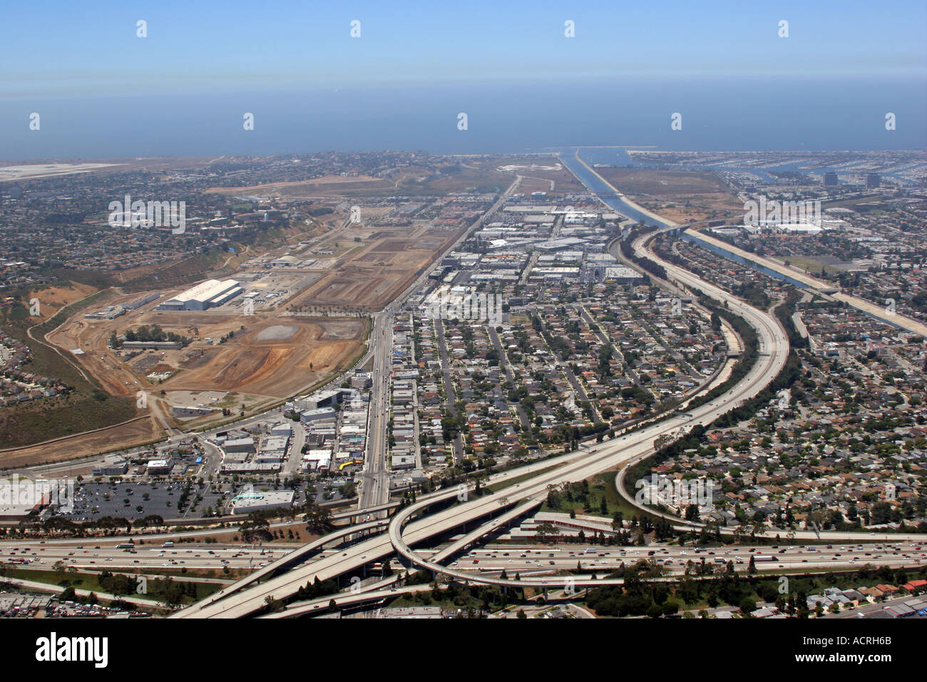Aerial view culver city los hi-res stock photography and images - Alamy