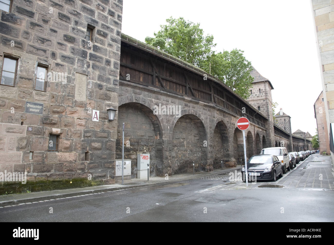 Nuremberg city wall hi-res stock photography and images - Alamy