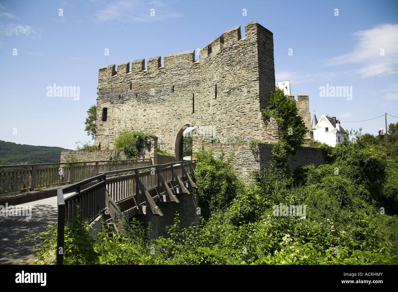 Liebenstein castle. Middle Rhine Valley, Germany Stock Photo - Alamy