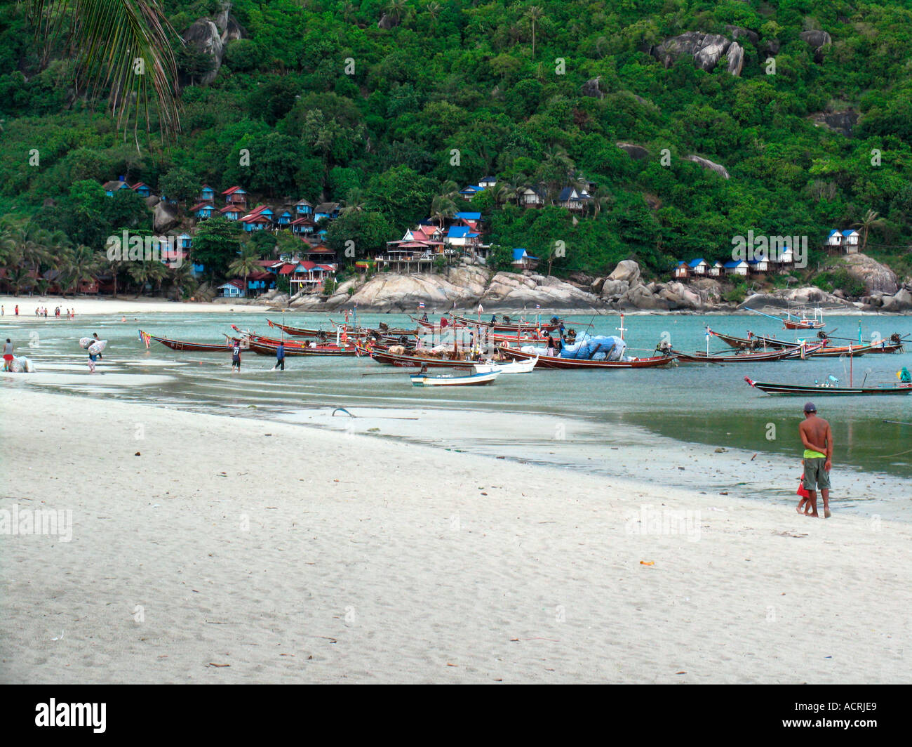 Hat Rin Nok sunrise beach Ko Pha Ngan island Thailand Stock Photo - Alamy