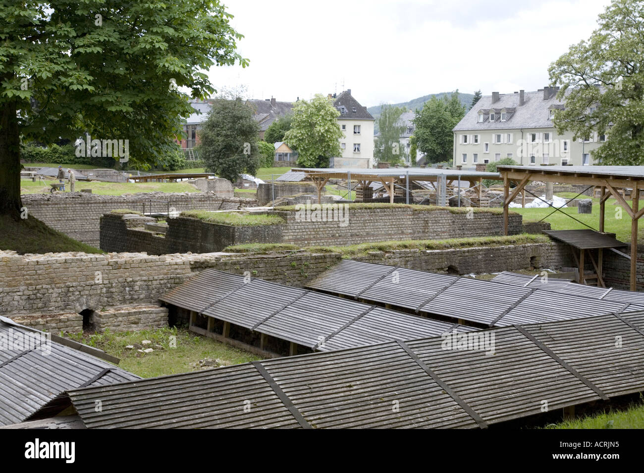 Barbarathermen, Trier, Germany Stock Photo - Alamy