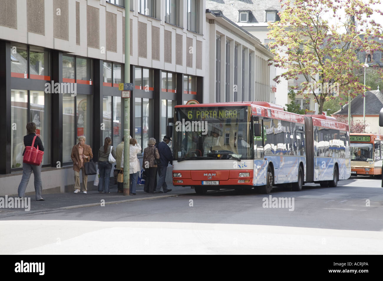 Porta nigra bus station hi-res stock photography and images - Alamy