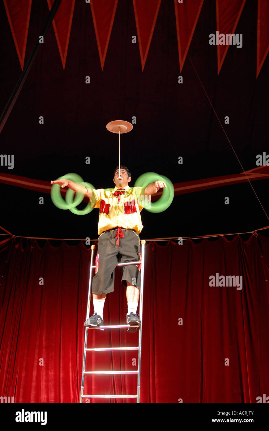 Male circus performer hi-res stock photography and images - Alamy