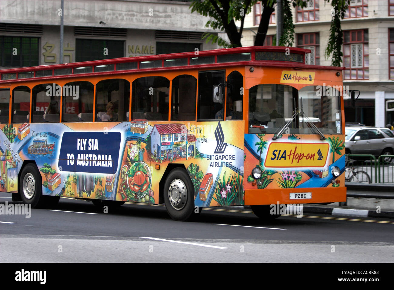 Singapore bus sia tour hi-res stock photography and images - Alamy