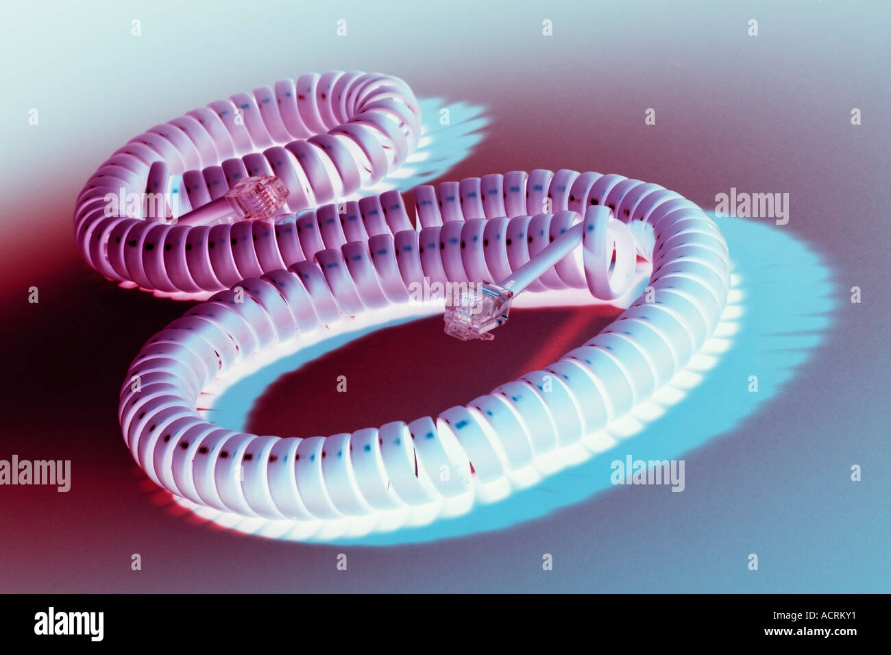 Telephone wire coil hi-res stock photography and images - Alamy