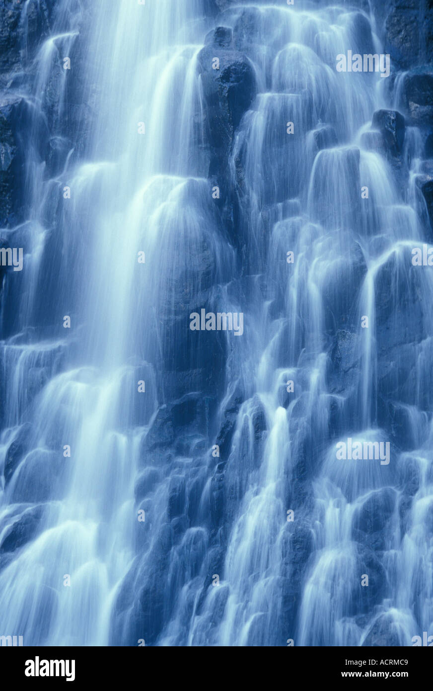 Kepirohi Waterfall in the Madolenihmw district Pohnpei Micronesia Stock ...