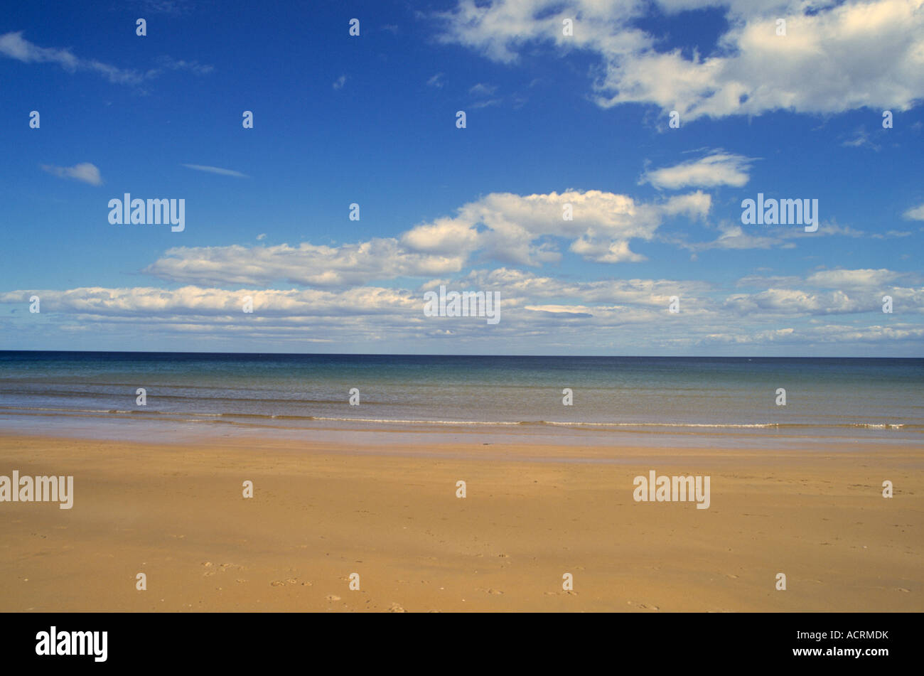 Beach at Brora in Northern Scotland Stock Photo - Alamy