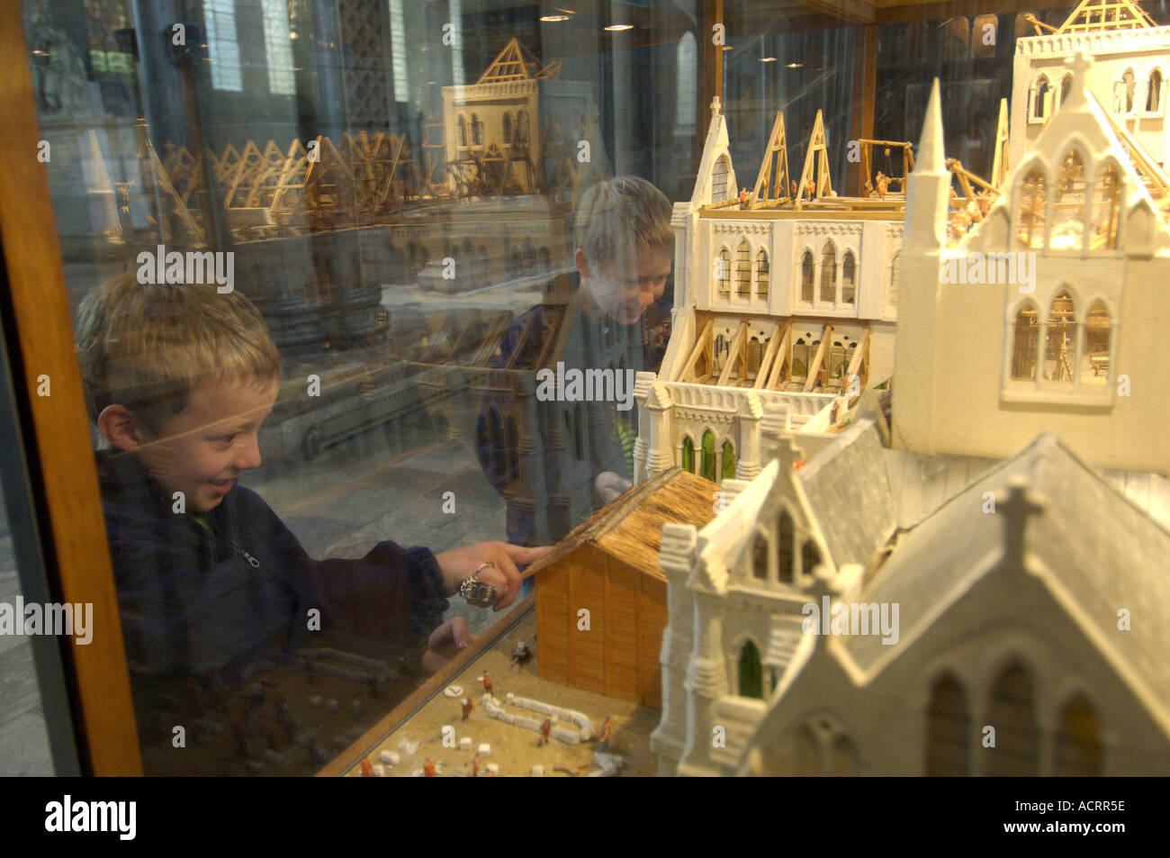 Salisbury cathedral model hi-res stock photography and images - Alamy
