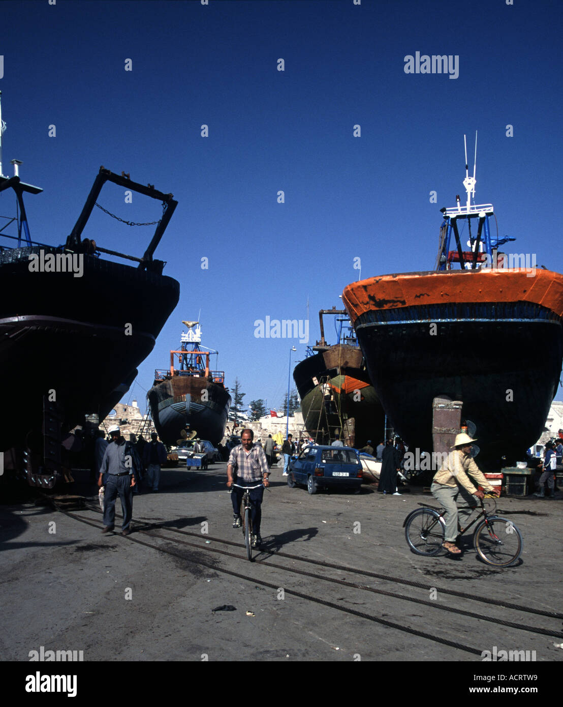 Boats in the yard hi-res stock photography and images - Alamy