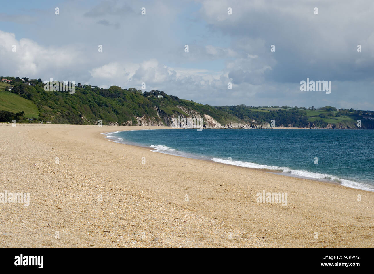 Beach at Slapton Sands south Devon England Stock Photo - Alamy