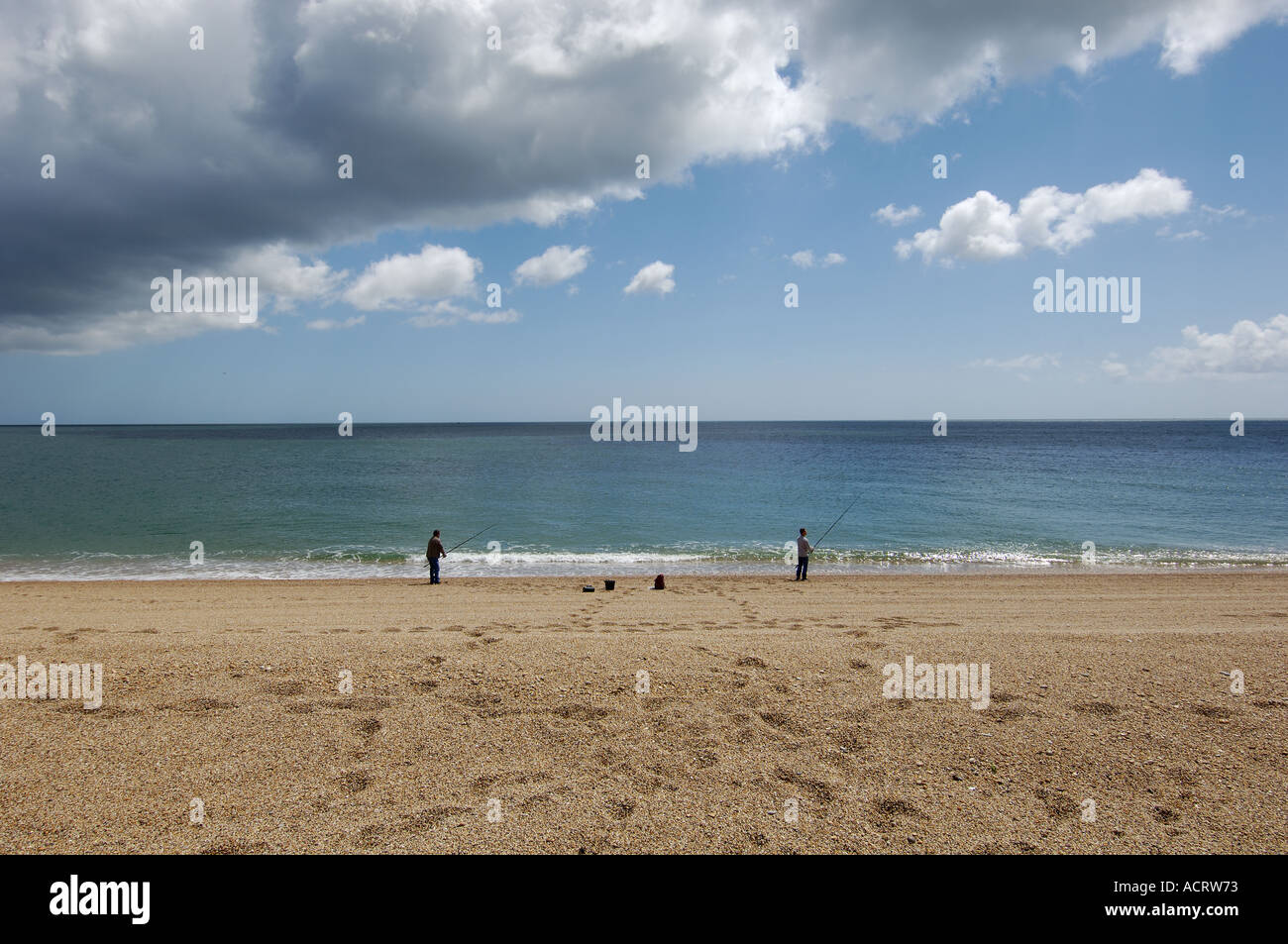 Beach at Slapton Sands south Devon England Stock Photo - Alamy
