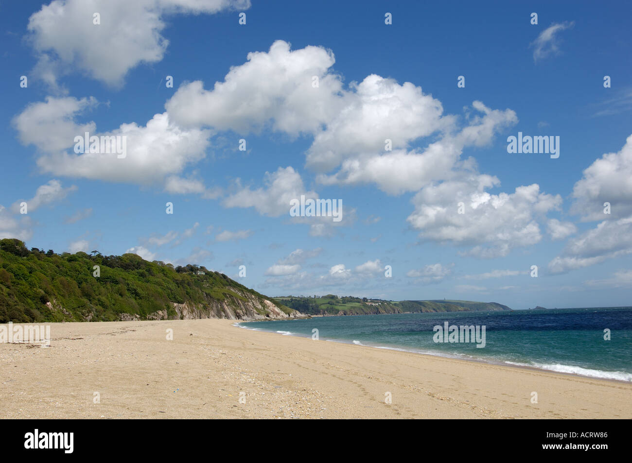 Beach at Slapton Sands South Devon England Stock Photo - Alamy