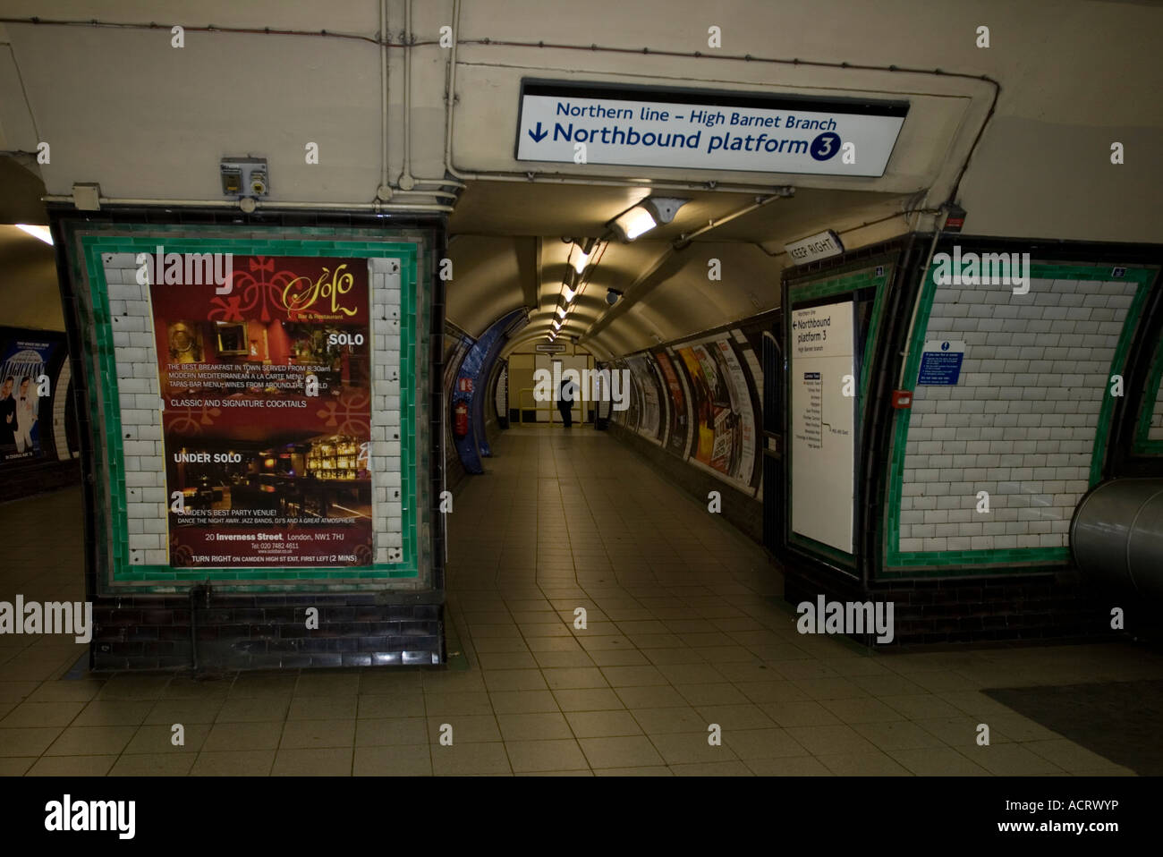 Camden Town Underground Station - Northern Line - London (Pre-upgrade ...