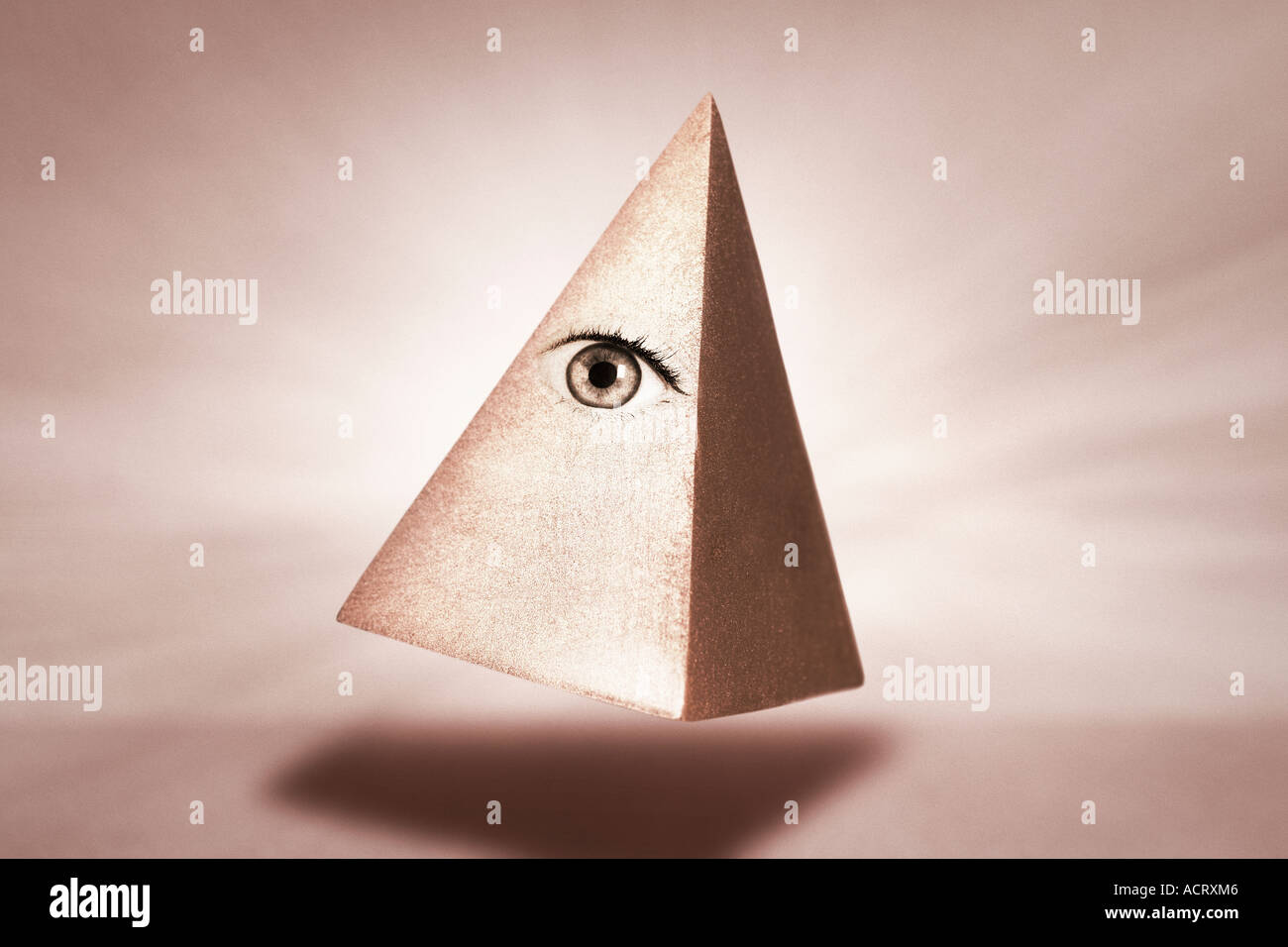 Masonic Symbol Of Eye And Pyramid High Resolution Stock Photography and ...