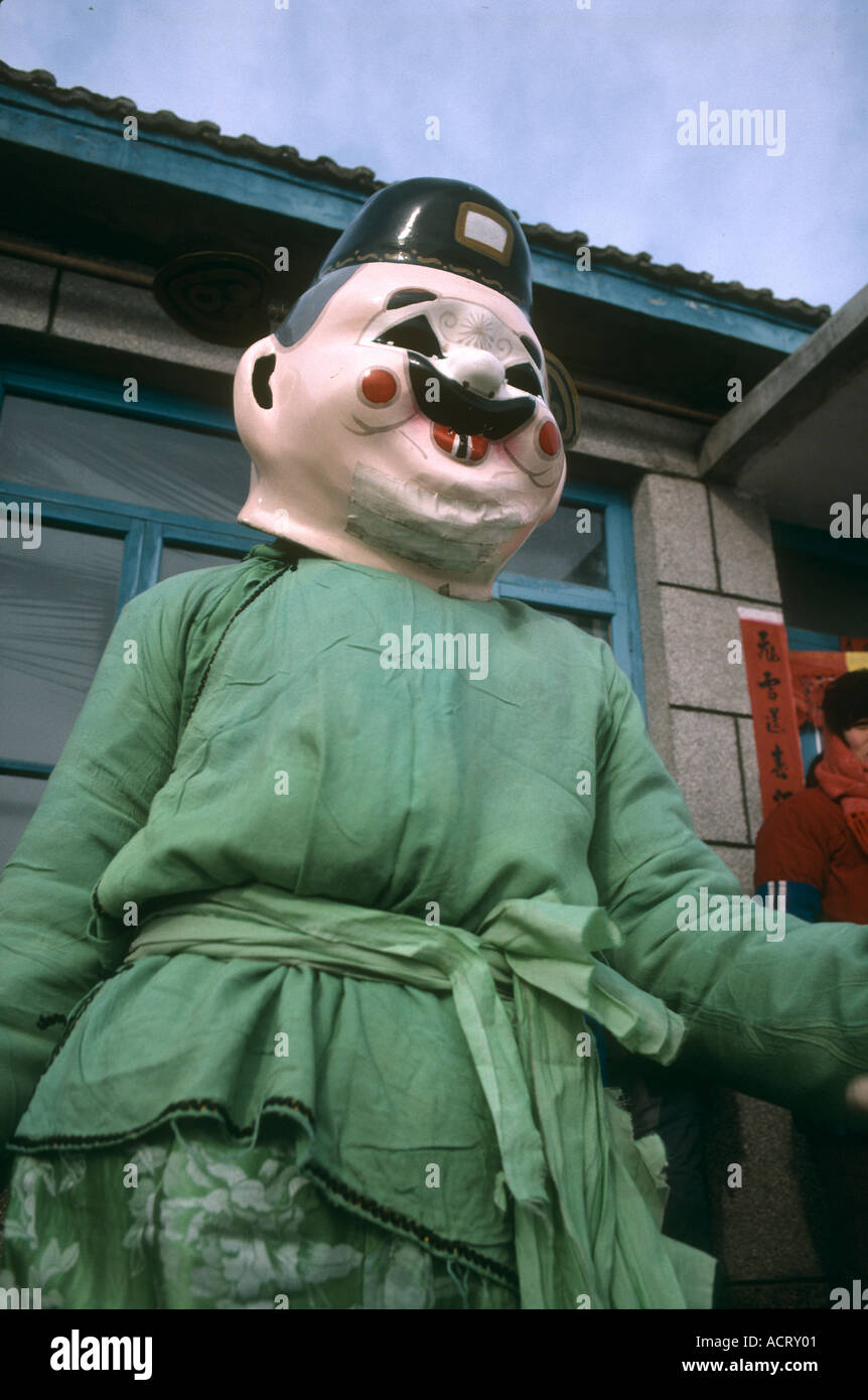 Traditional Yangko a rural folk dance in Jilin Heilongjiang China Stock ...