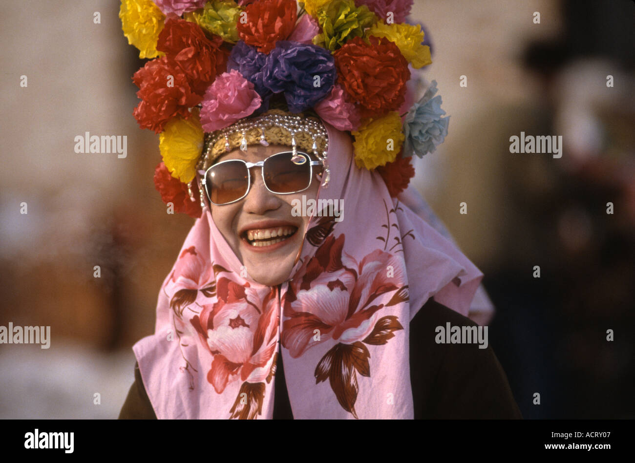 Traditional Yangko a rural folk dance in Jilin Heilongjiang China Stock ...