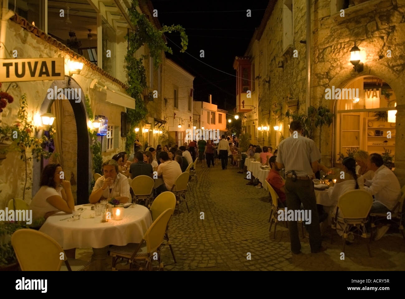 Alacati turkey restaurant hi-res stock photography and images - Alamy