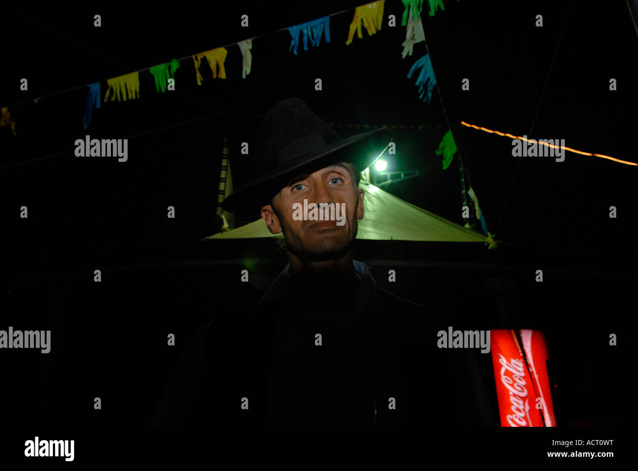 Portrait of a circus worker Israel Stock Photo - Alamy