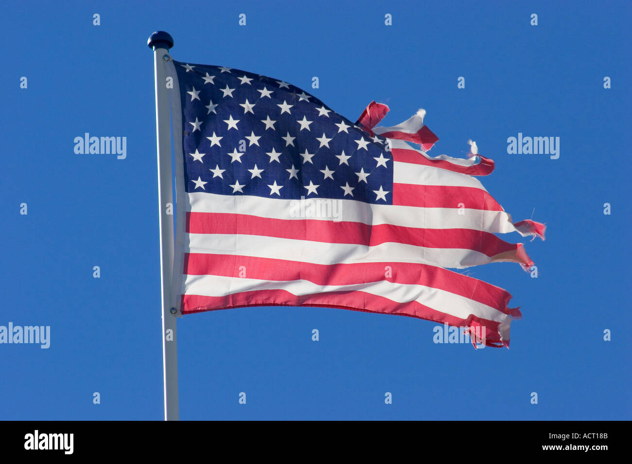 Torn flag hi-res stock photography and images - Alamy